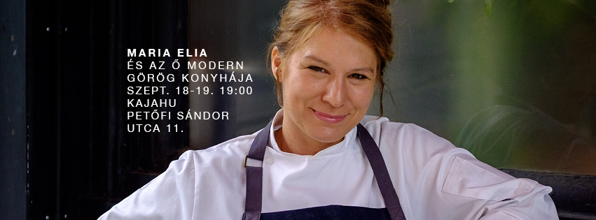 Maria Elia vacsoraest a belvárosi Kajahu étteremben