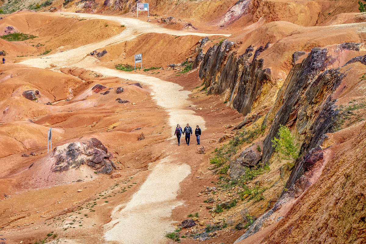 A Dunántúl páratlan kirándulóhelyén olyan érzés, mintha a Marson járnánk