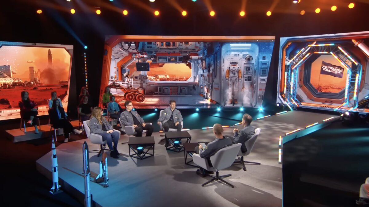 Lebilincselő talk show-ban vitatták meg az űrkutatás legizgalmasabb ...